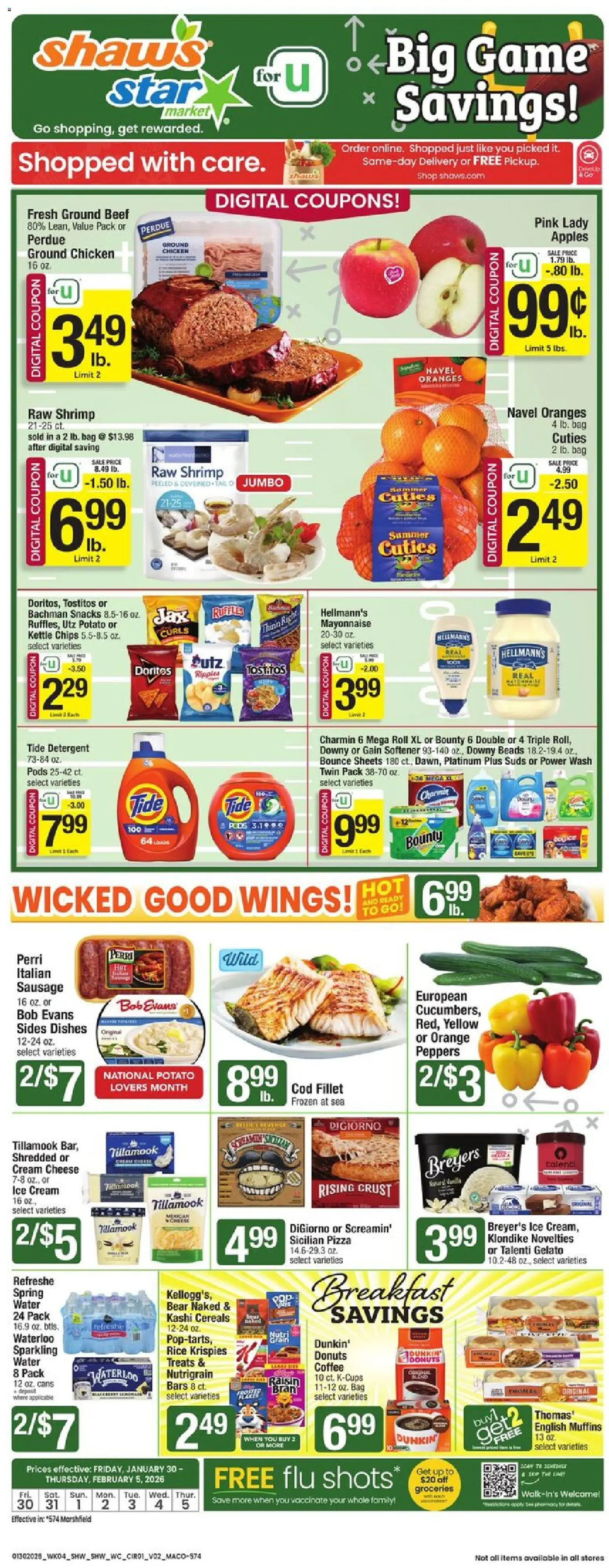 Star Market Weekly Ad - MA from 01/30/2026 >> Flyer