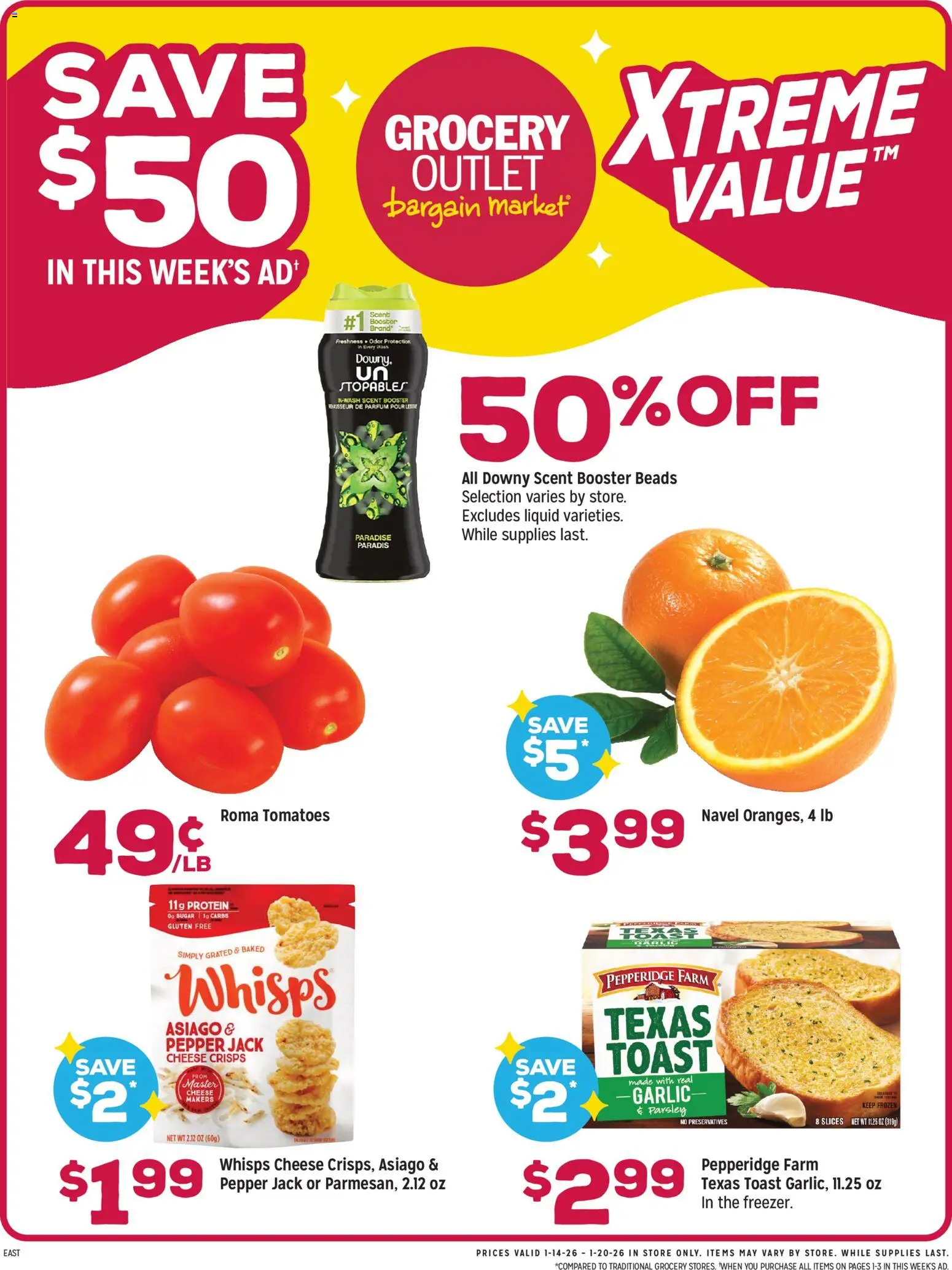 Grocery Outlet Weekly Ad - NJ from 01/14/2026 >> Flyer