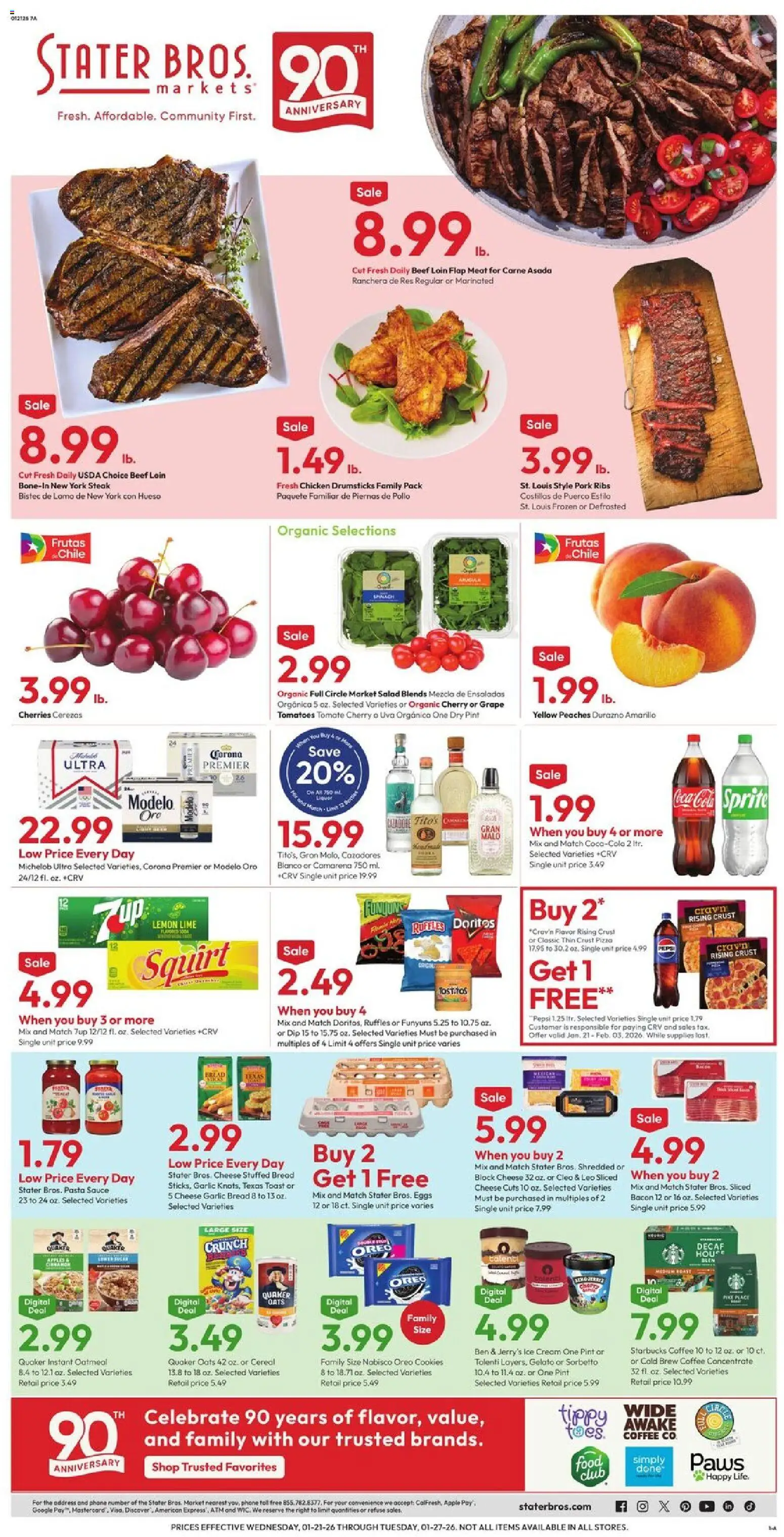 Stater Bros Weekly Ad from 01/21/2026 >> Flyer