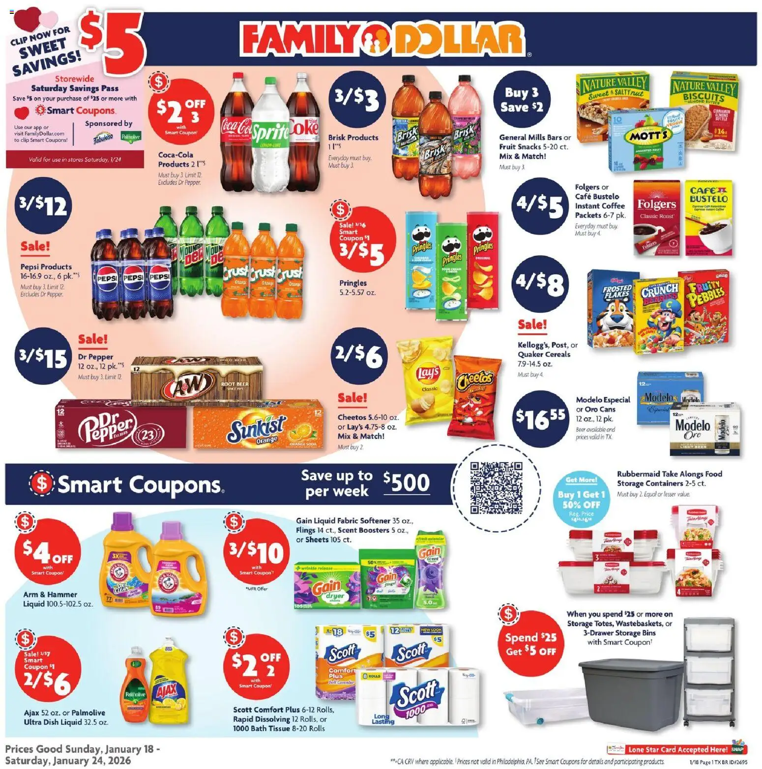 Family Dollar Weekly Ad from 01/18/2026 >> Flyer