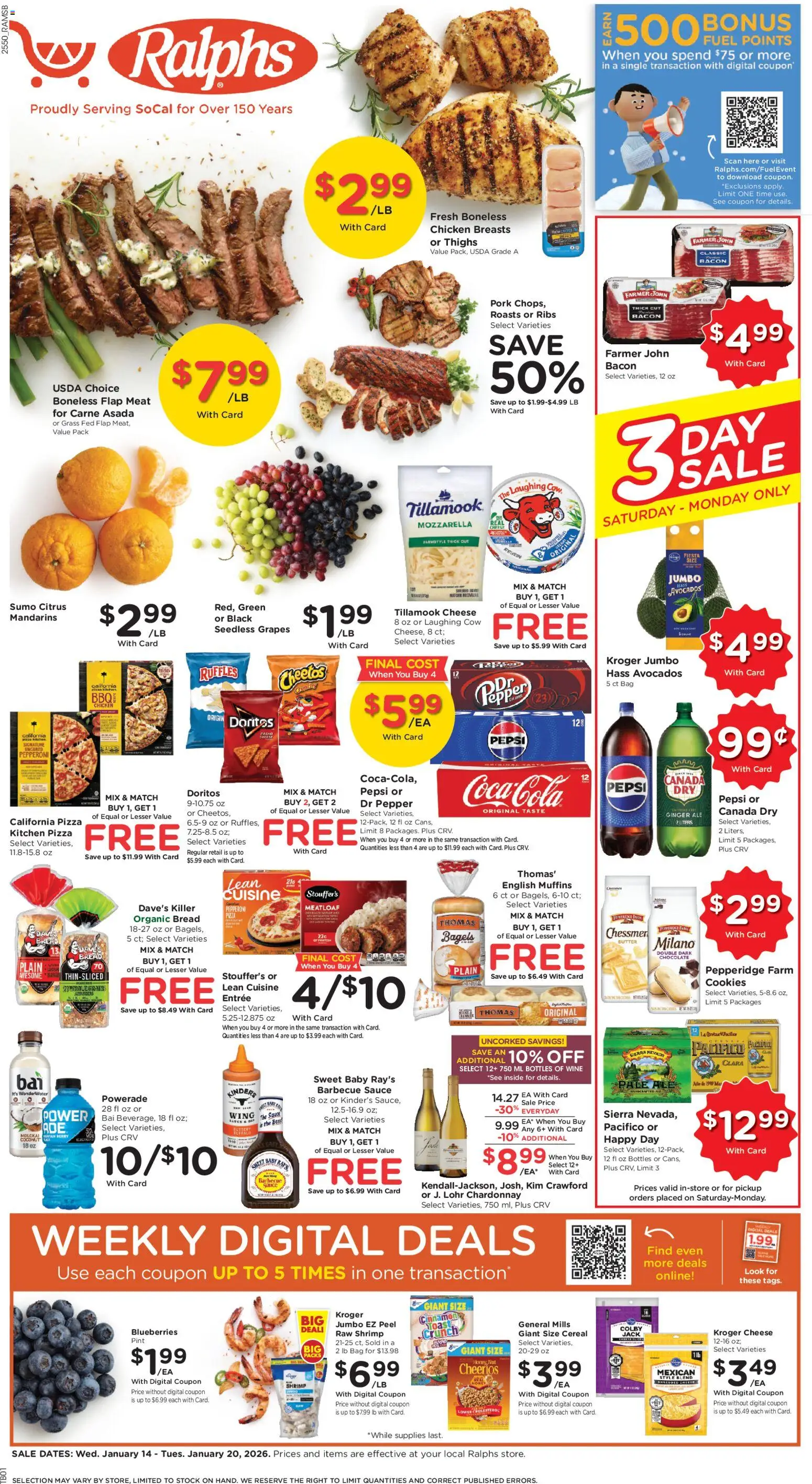 Ralphs Weekly Ad from 01/14/2026 >> Flyer