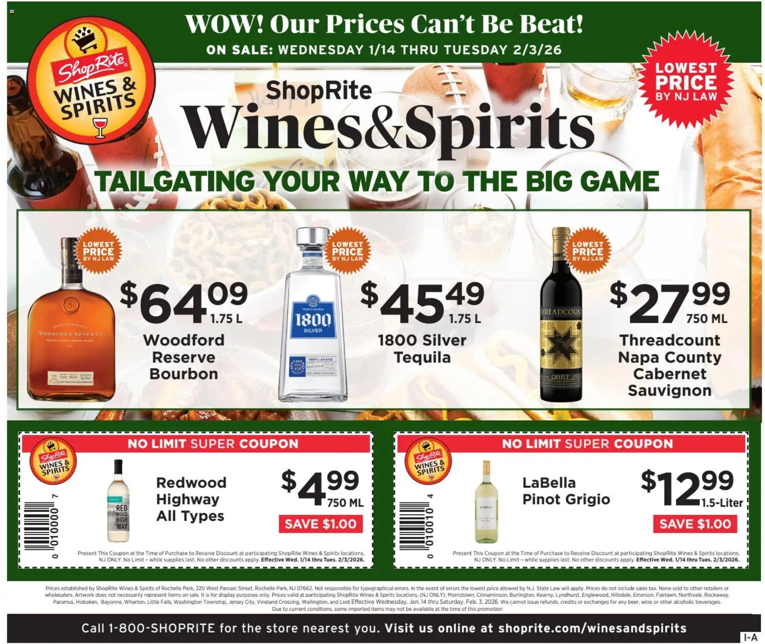 ShopRite Circular from 01/14/2026 >> Weekly Ad, flyer