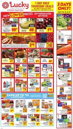 Lucky Weekly AD from 07/23/2025 >> grocery (supermarket)