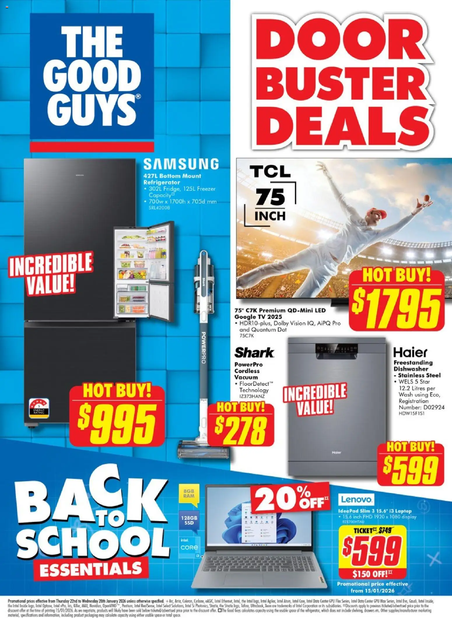 Latest catalogue The Good Guys valid from 21/01/2026