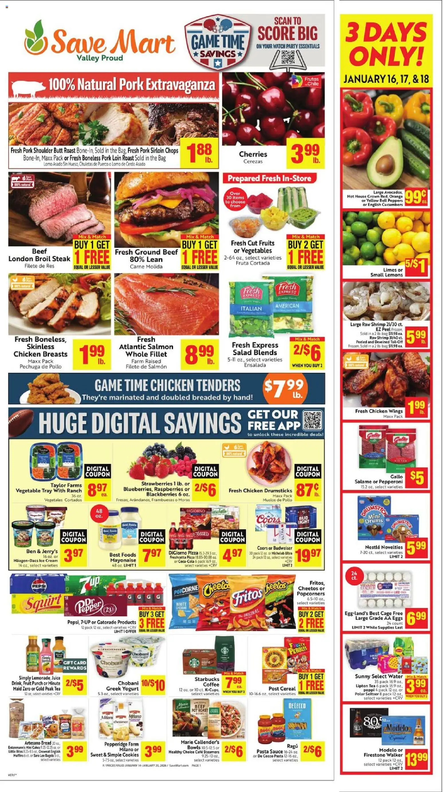 Save Mart Weekly Ad from 01/14/2026 >> Flyer