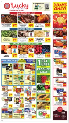 Lucky Weekly AD from 02/26/2025 >> grocery (supermarket)