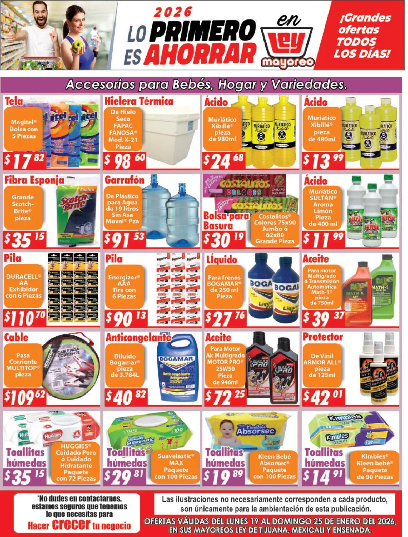 Casa Ley ofertas 19/01/2026 - catálogo de hoy