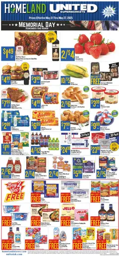 HOMELAND current weekly ads from 05/21/2025 >> grocery ad