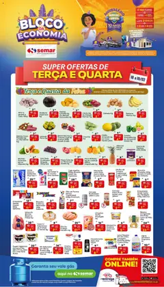 Semar Supermercado Ofertas de 16/03/2025 - Folheto, Promoção