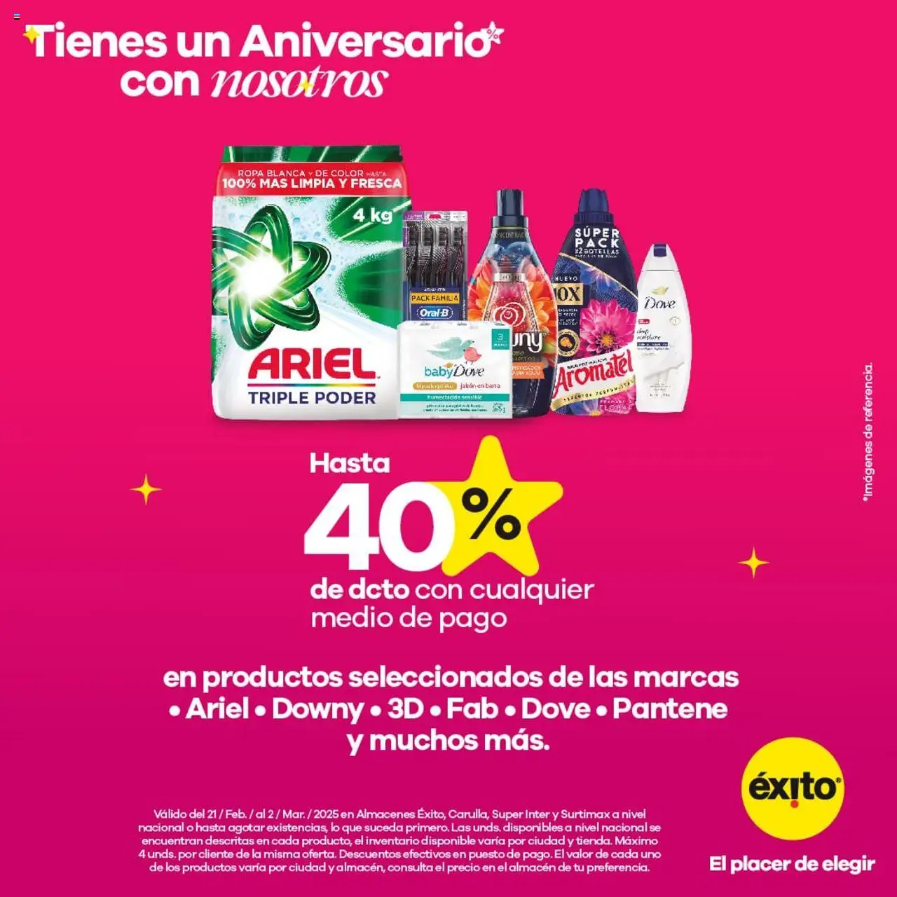 Éxito ultima catálogo: 21/02/2025 - 02/03/2025