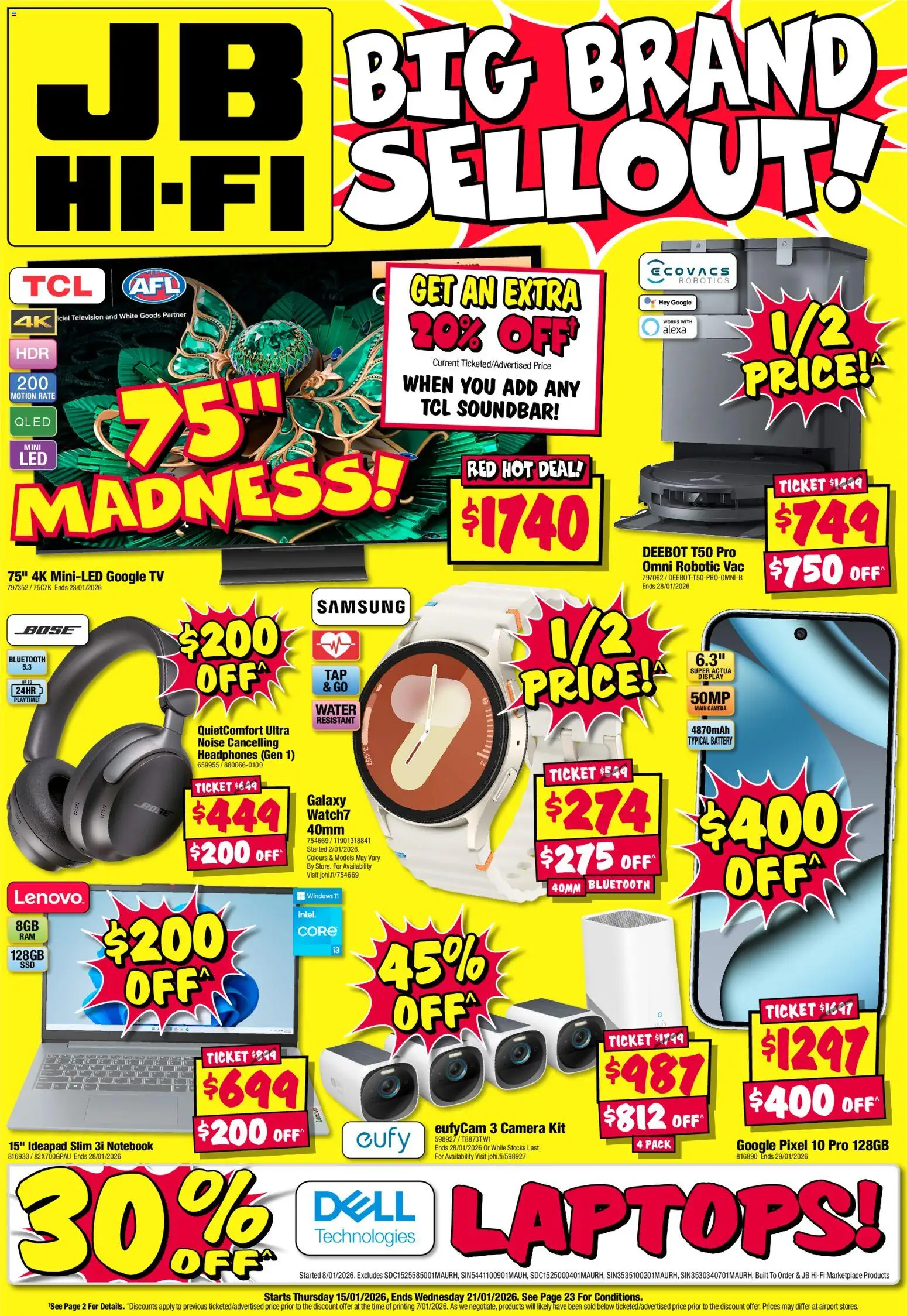 Latest catalogue JB Hi-Fi valid from 15/01/2026
