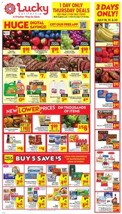 Lucky Weekly AD from 07/16/2025 >> grocery (supermarket)