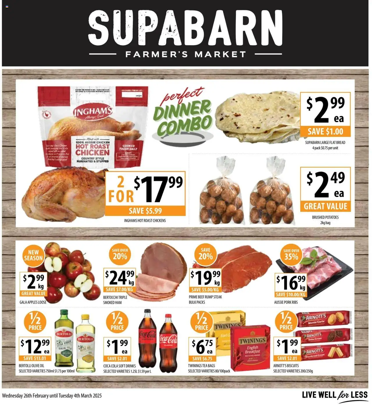 Supabarn catalogue for this week (from 26/02/2025) - Specials