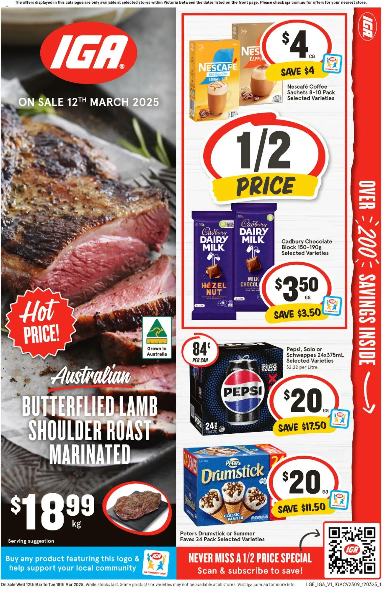 IGA Catalogue for this week from 12/03/2025 - new specials