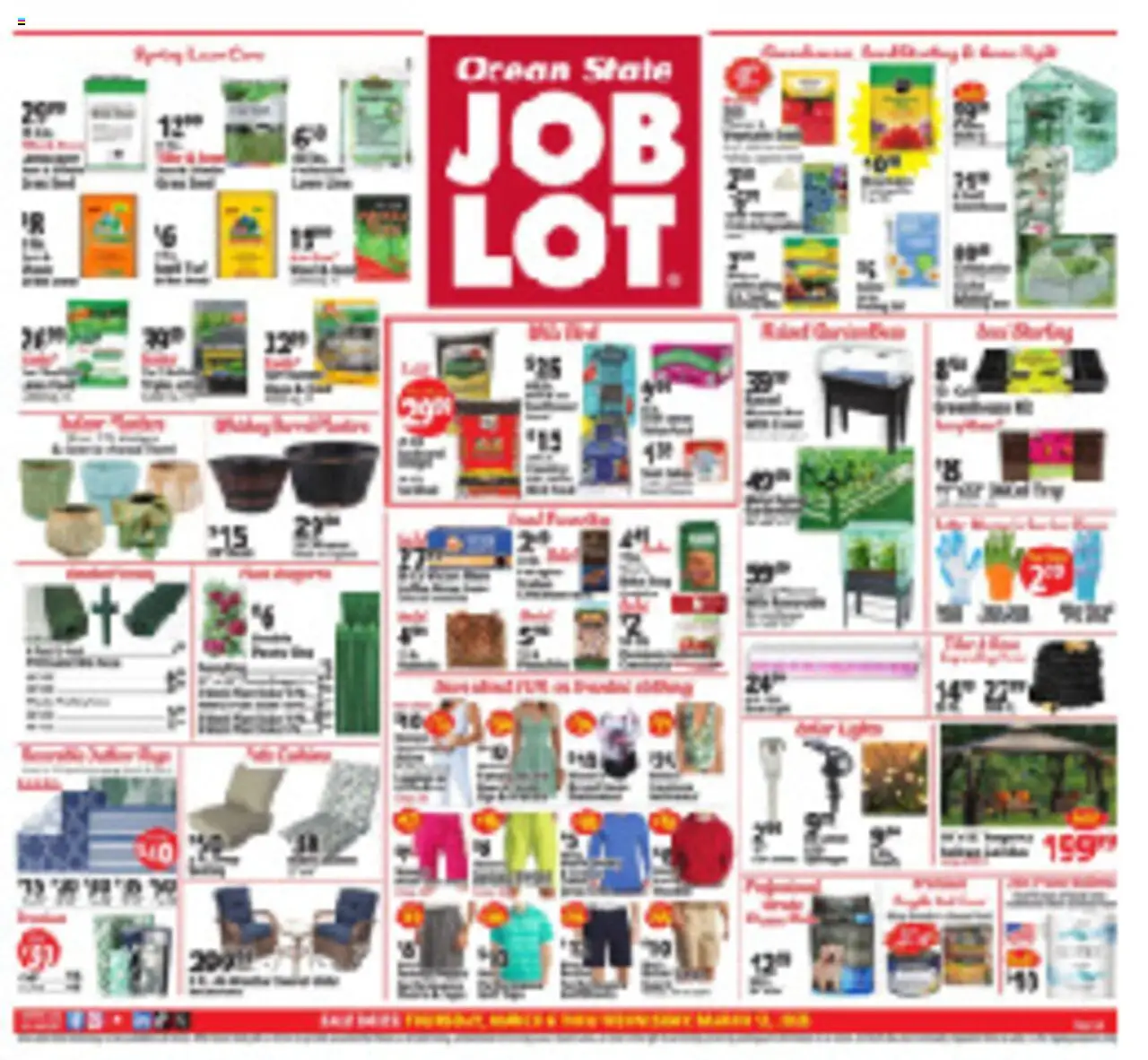 Ocean State Job Lot Weekly Ad from 03/06/2025 >> Flyer