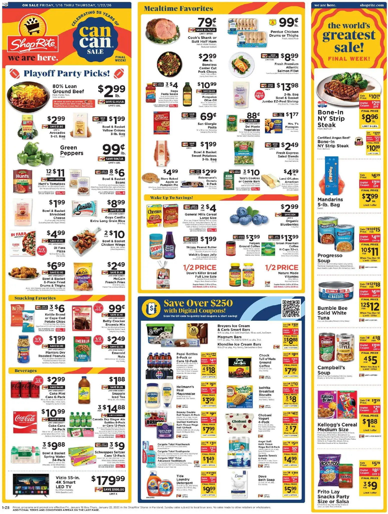 ShopRite Circular from 01/16/2026 >> Weekly Ad, flyer