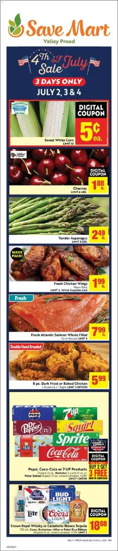 Save Mart AD from 07/23/2025 >> weekly ad Supermarket