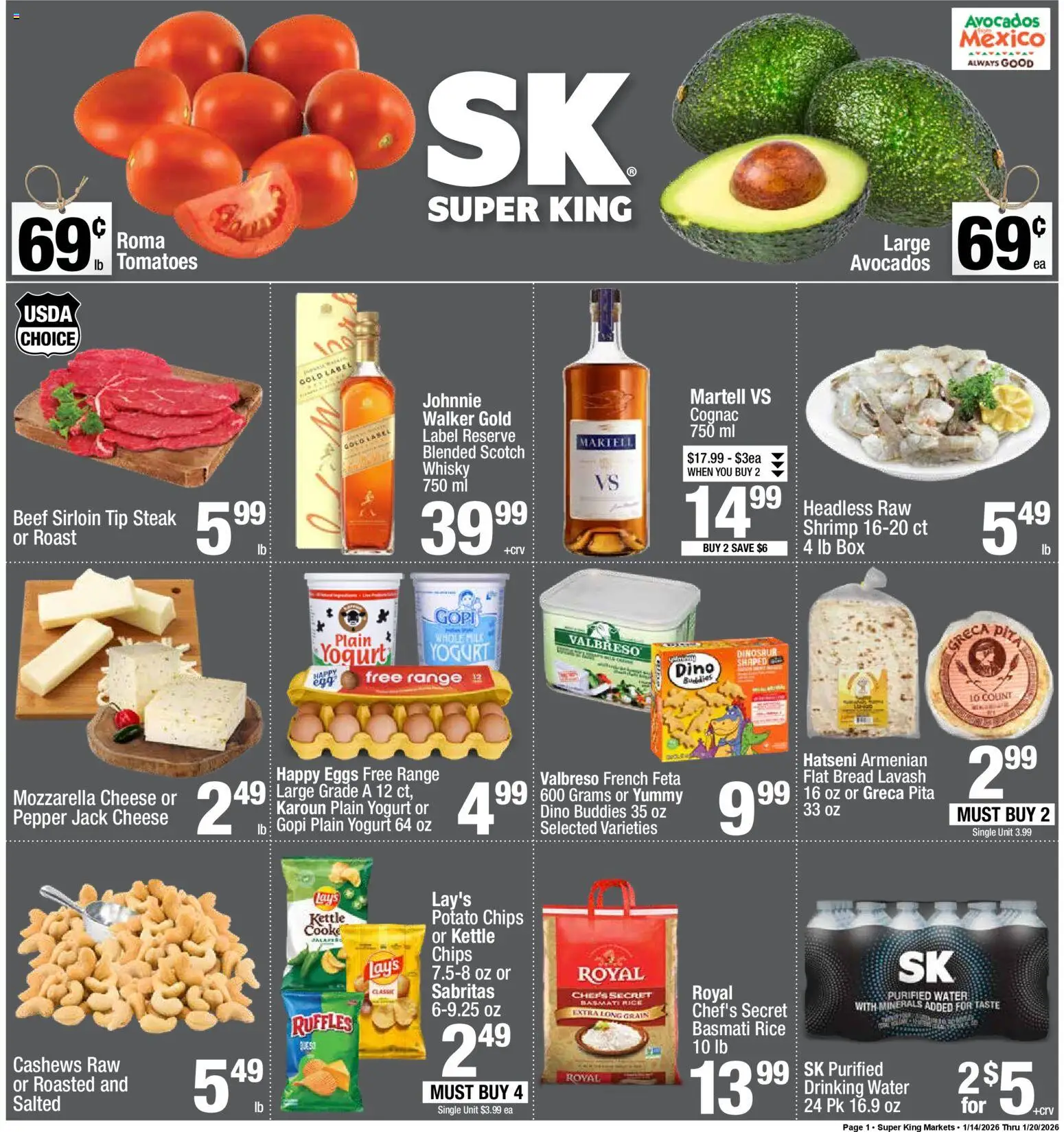 Super King Weekly Ad from 01/21/2026 >> Flyer