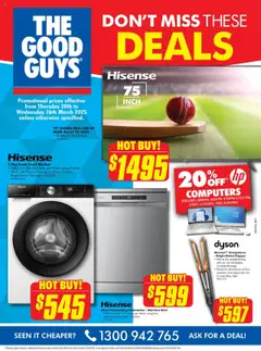 The Good Guys Catalogue from 31/03/2025 New Specials