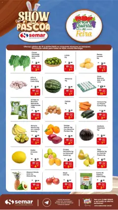 Semar Supermercado Ofertas de 24/04/2025 - Folheto, Promoção
