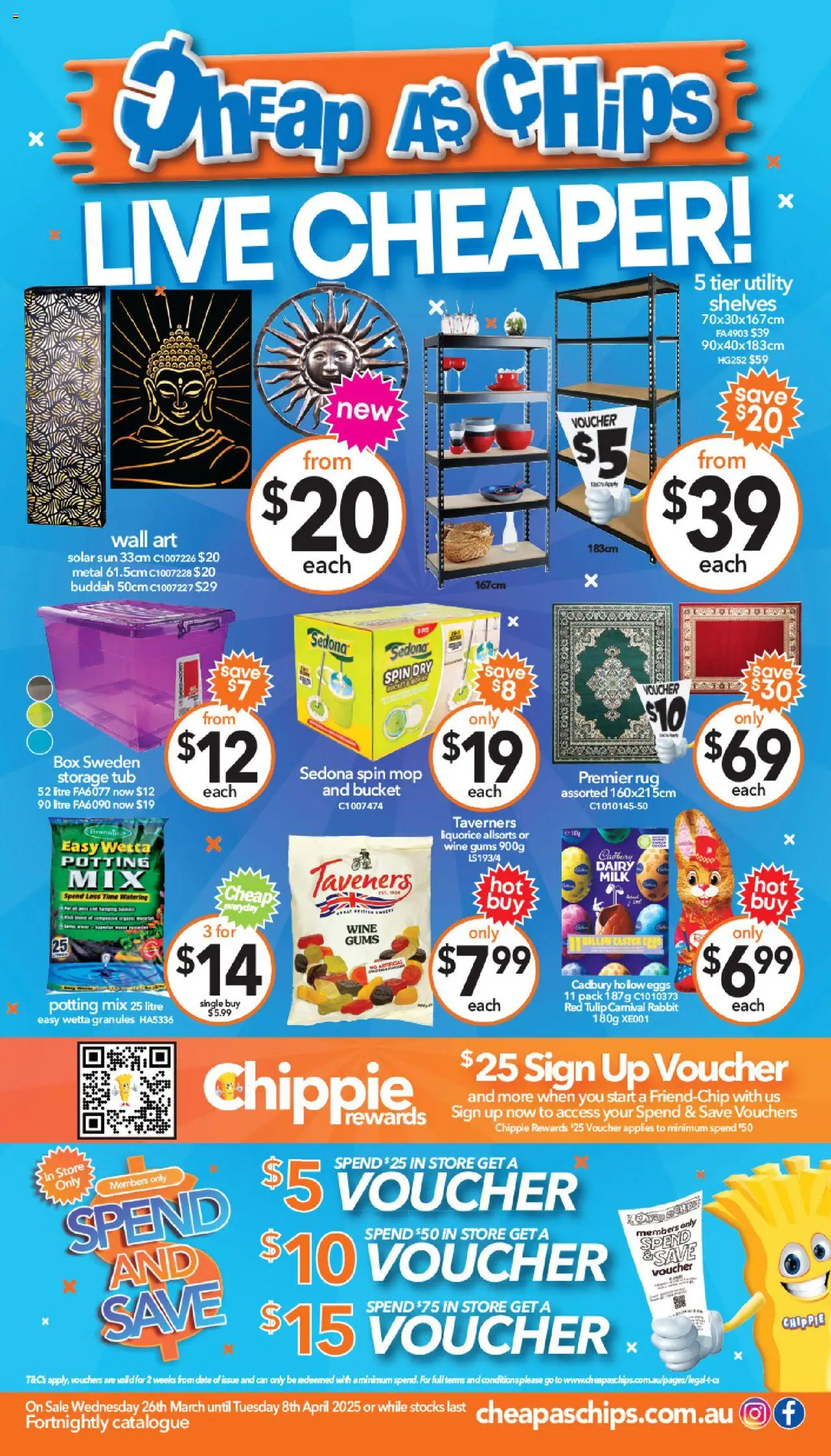 Cheap as Chips Catalogue from 26/03/2025 - New Offers
