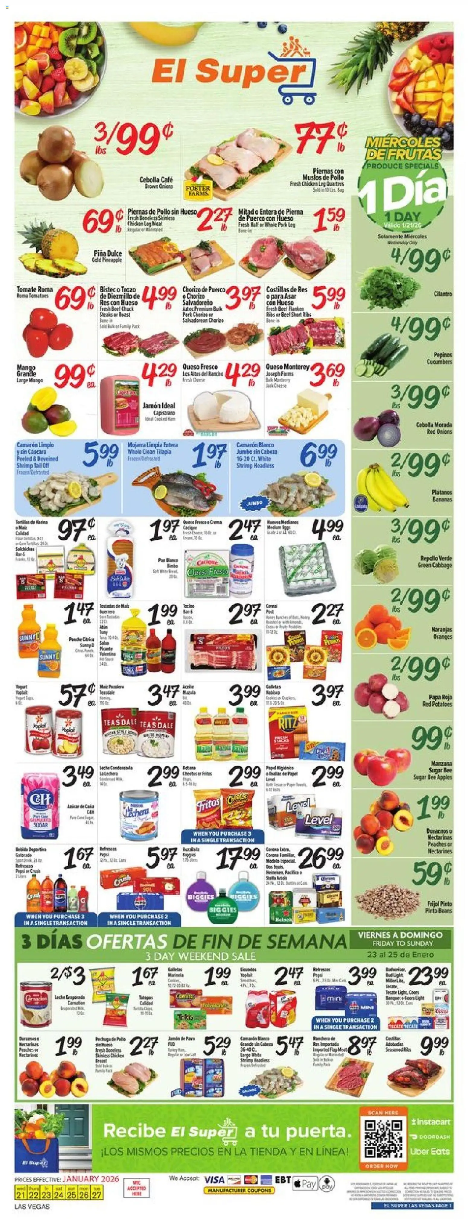 El Super Weekly Ad - NV from 01/21/2026 >> Flyer