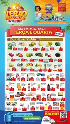 Semar Supermercado Ofertas de 16/03/2025 - Folheto, Promoção