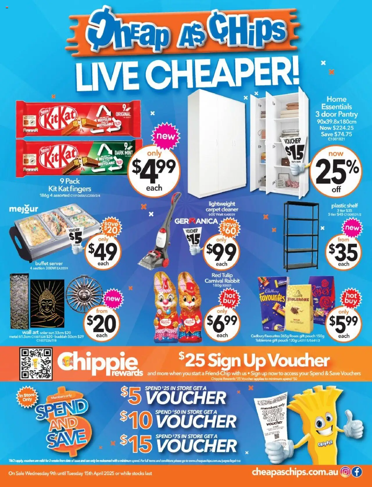 Cheap as Chips Catalogue from 09/04/2025 - New Offers