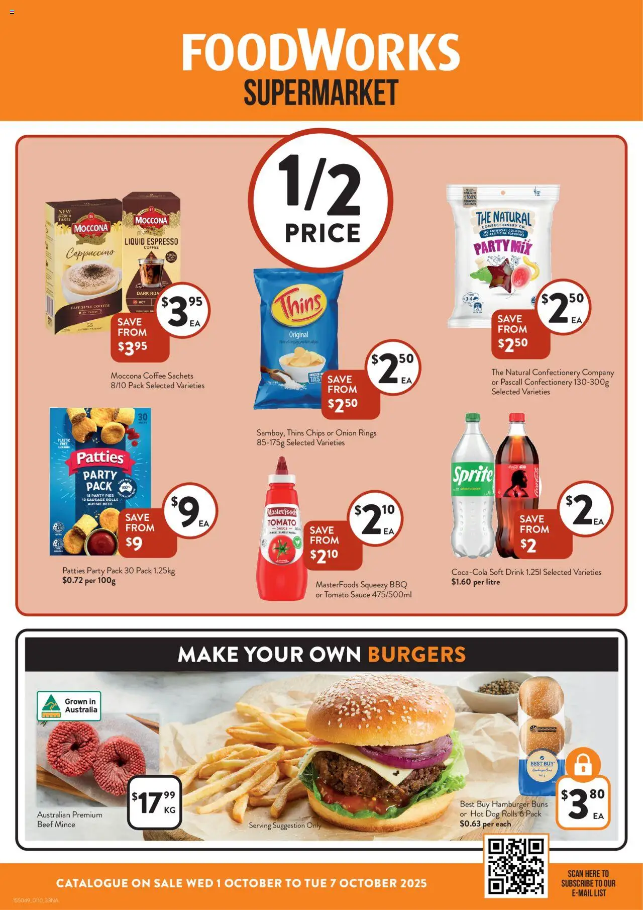 Latest catalogue Foodworks valid from 01/10/2025