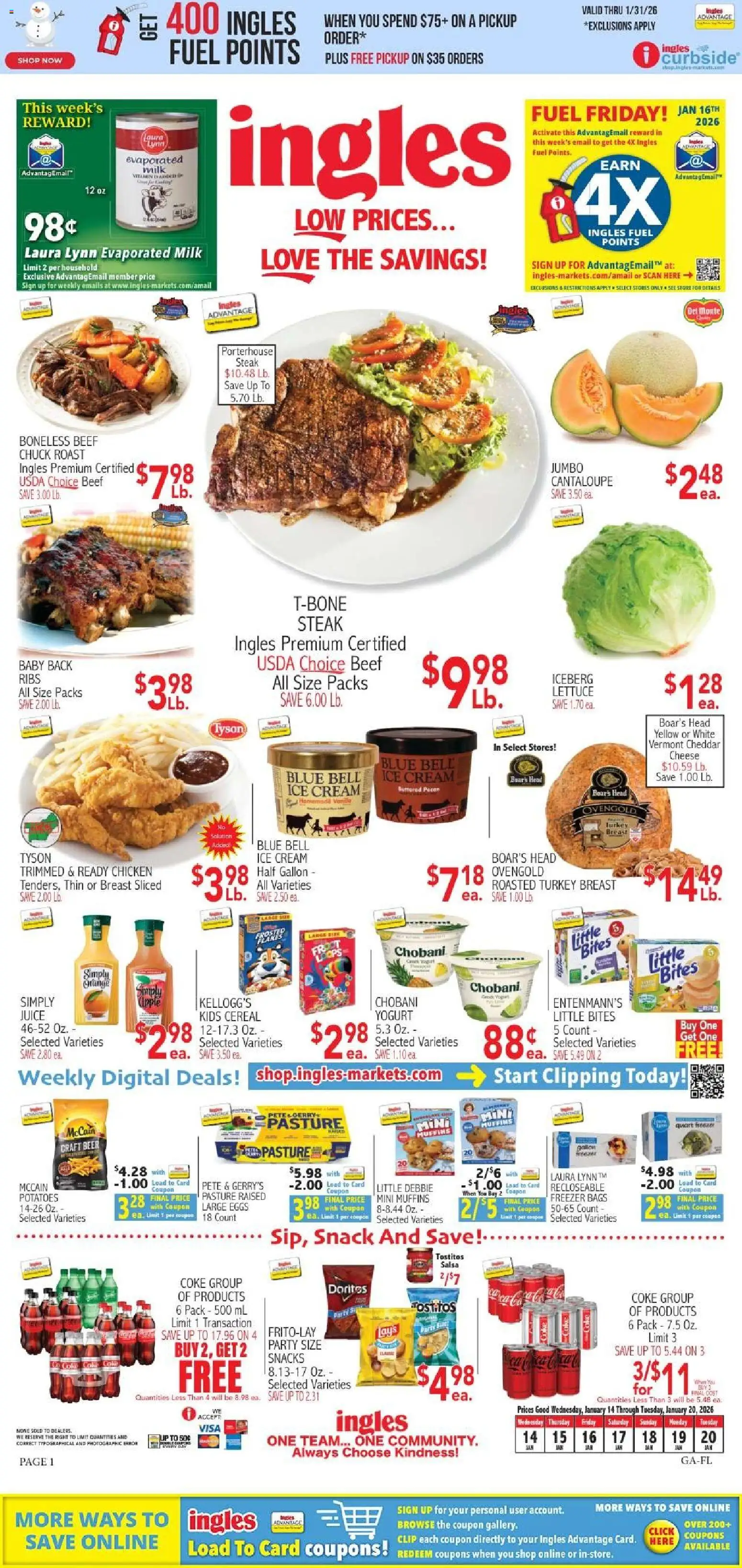 Ingles Weekly Ad from 01/21/2026 >> Sales Ad PREVIEW