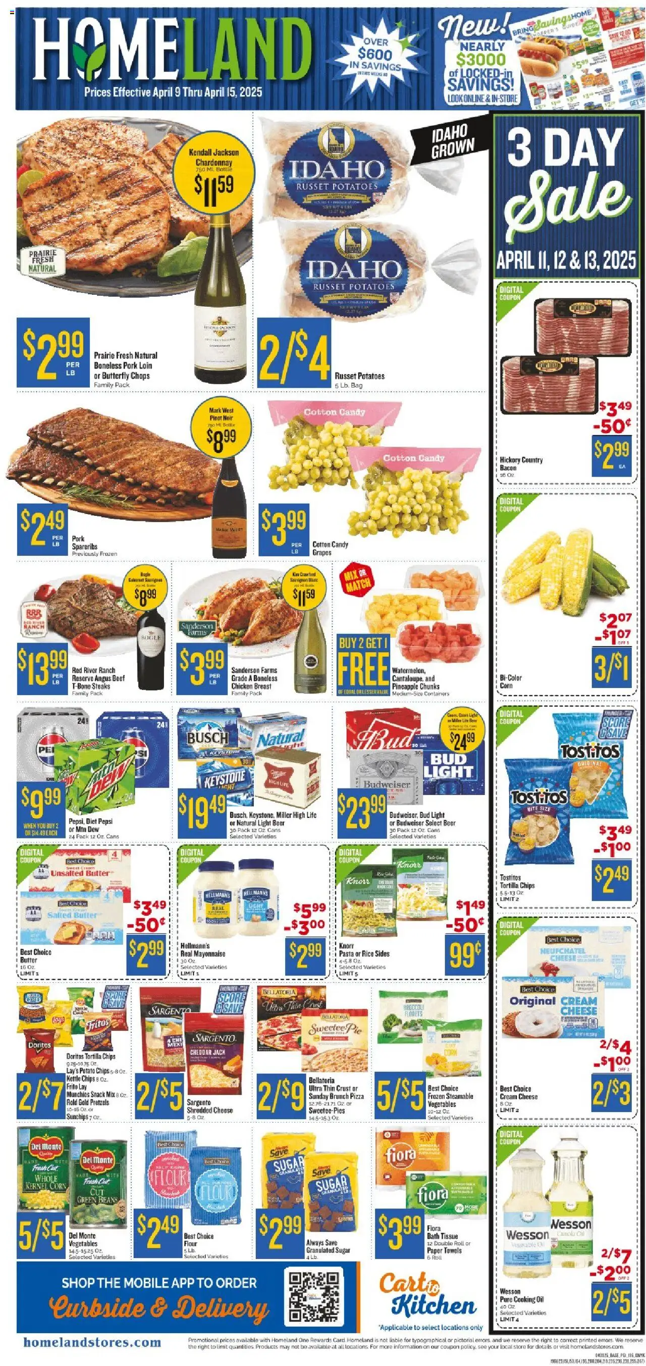HOMELAND current weekly ads from 04/16/2025 >> grocery ad