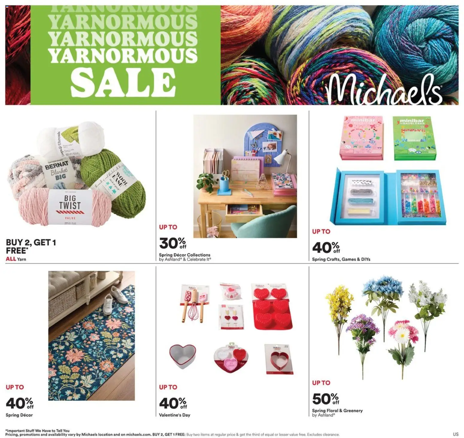 Michaels Weekly Ad from 01/18/2026 >> Flyer