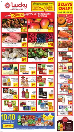 Lucky Weekly AD from 04/23/2025 >> grocery (supermarket)