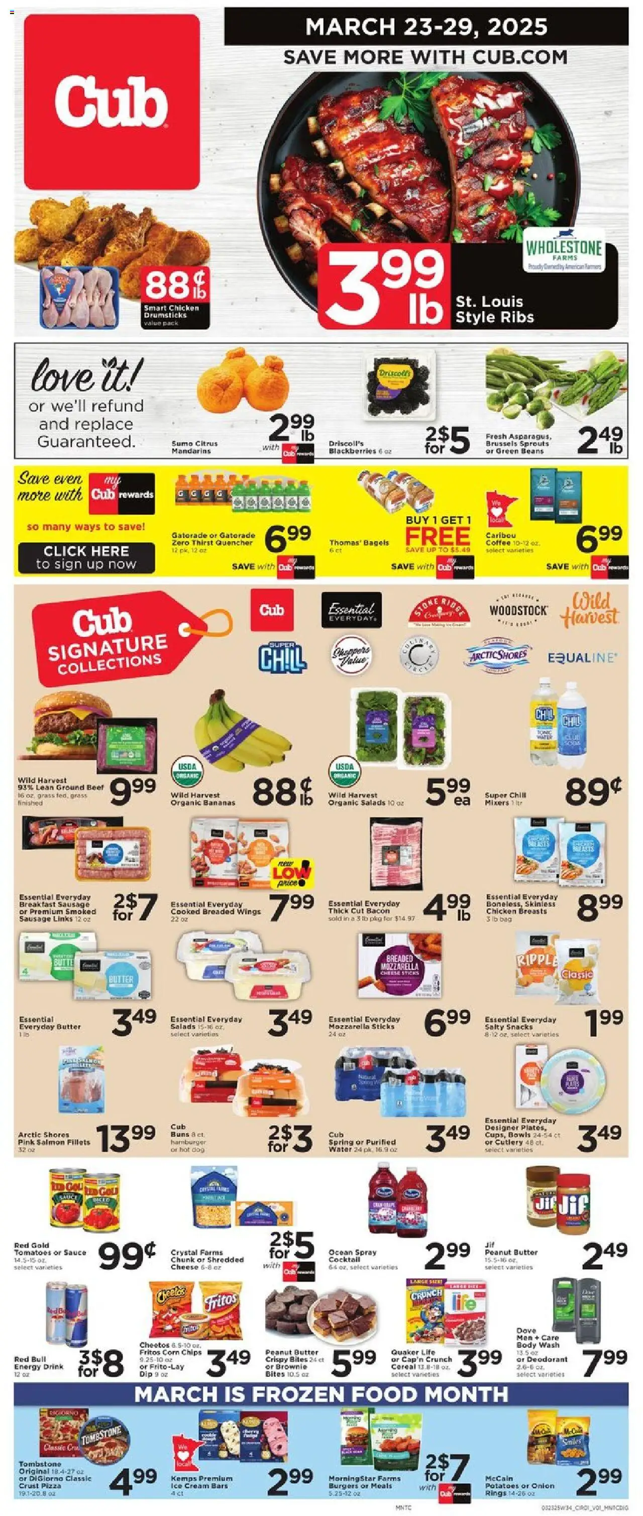 Cub Foods AD available from 03/30/2025 >> weekly ad, liquor