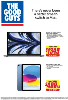 The Good Guys Catalogue from 30/04/2025 New Specials