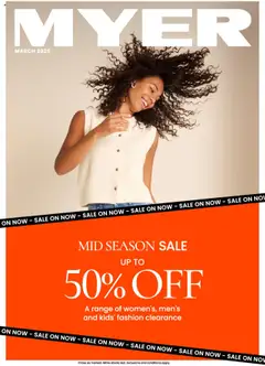 MYER Catalogue from 06/05/2025 > Today Sale & Specials