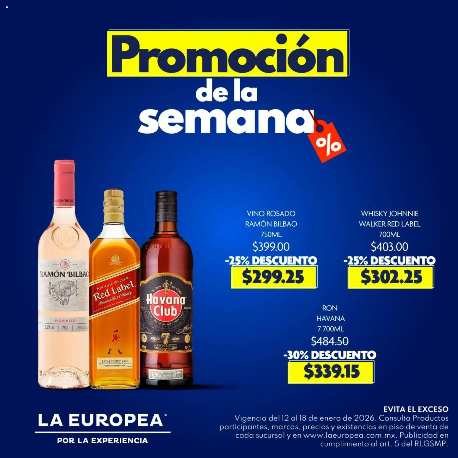 La Europea ofertas 12/01/2026 - catálogo de hoy