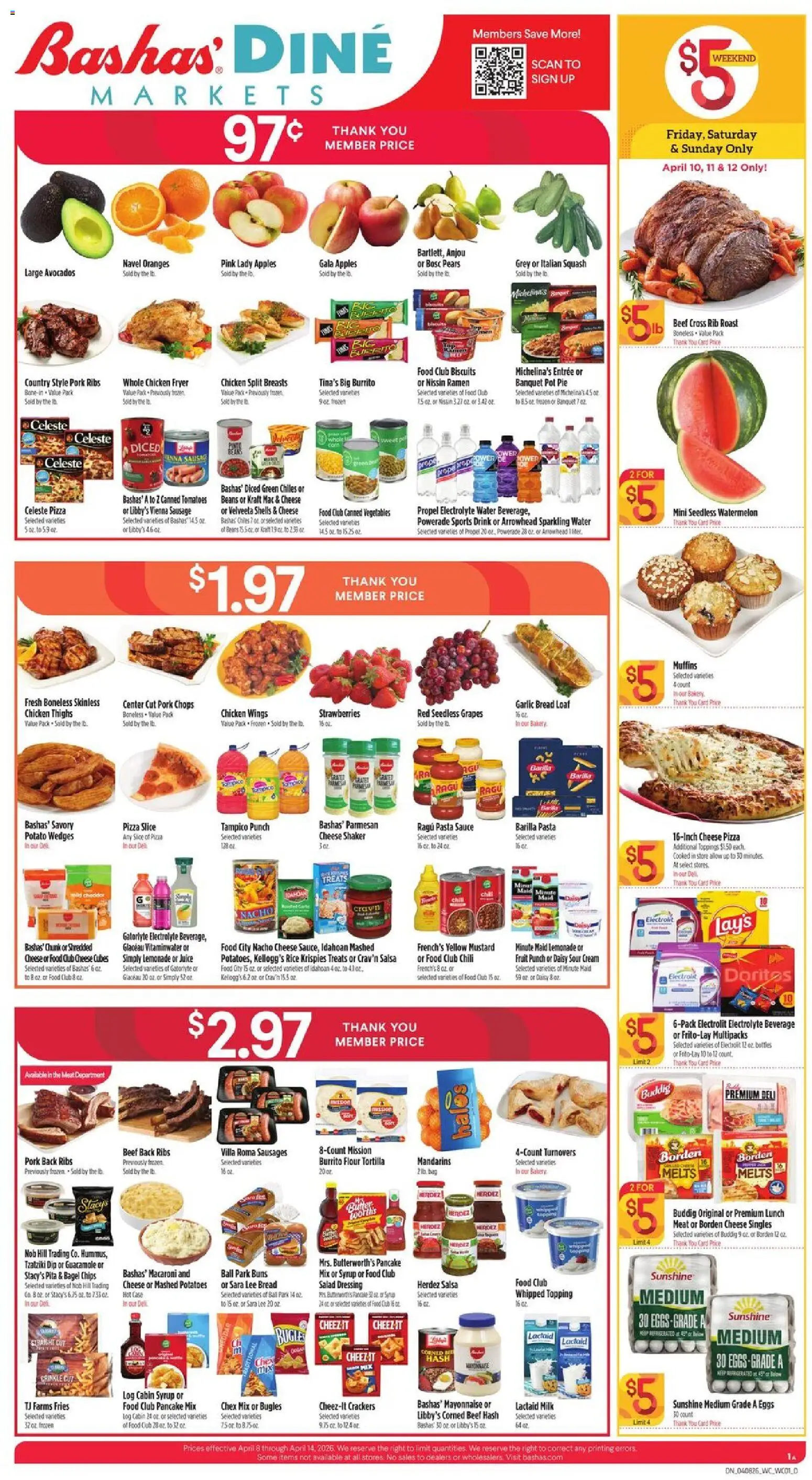 Basha's Weekly Ad from 04/08/2026 >> Flyer