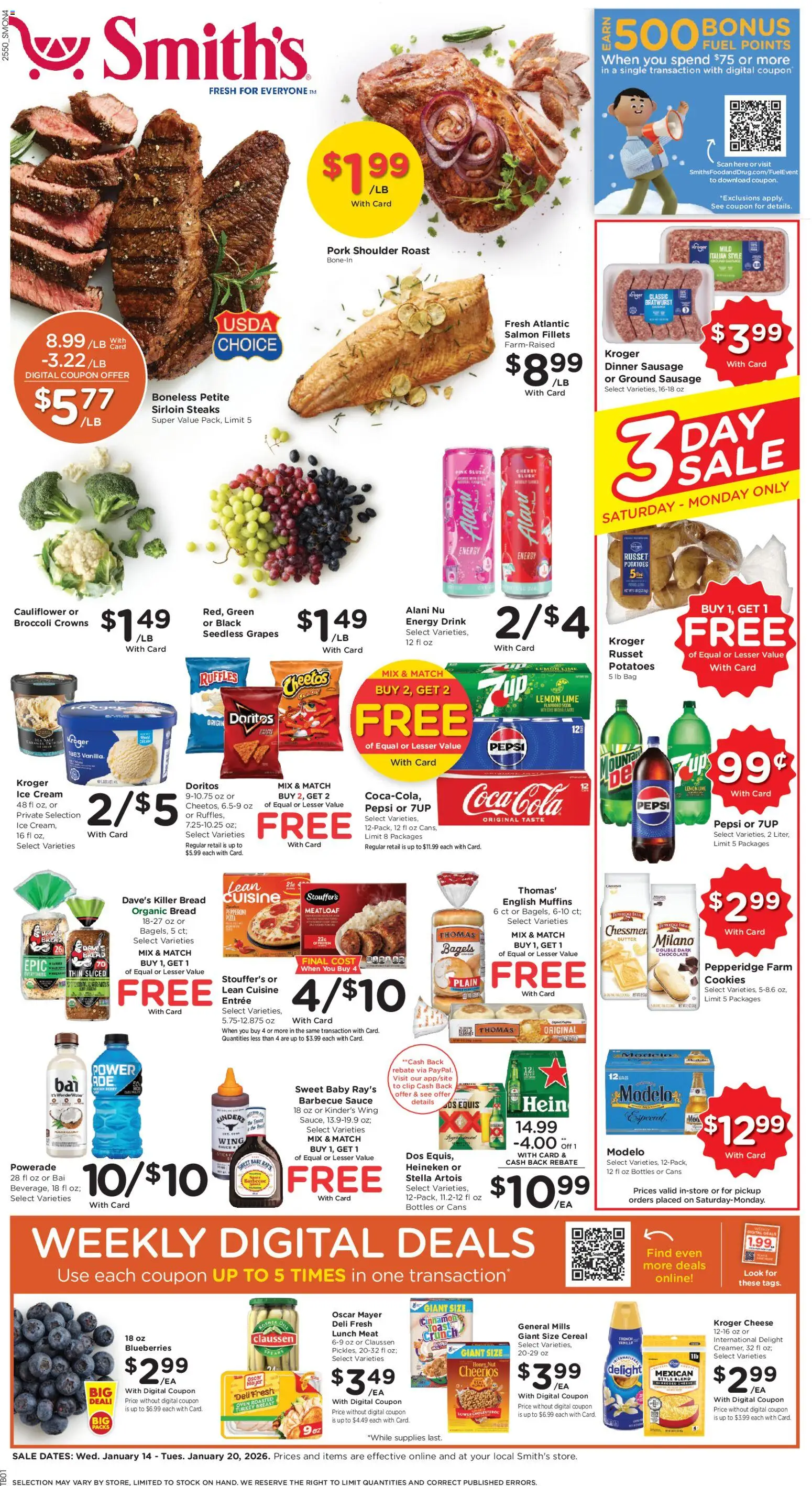 Smith's Weekly Ad from 01/14/2026 >> Flyer