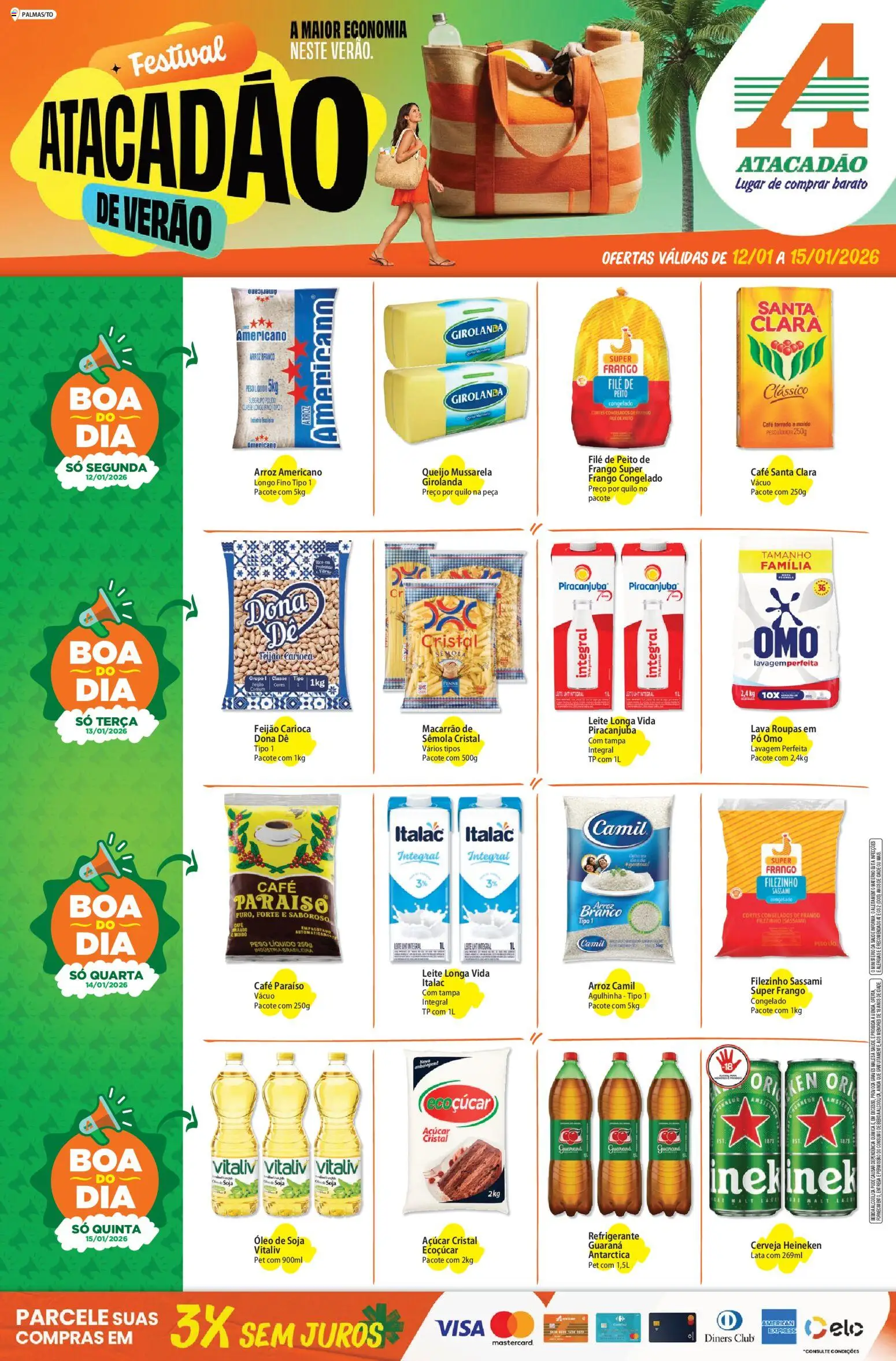 Folheto Atacadão Ofertas - TO de 12/01/2026