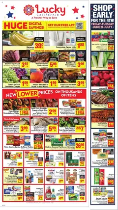 Lucky Weekly AD from 06/25/2025 >> grocery (supermarket)