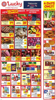 Lucky Weekly AD from 05/21/2025 >> grocery (supermarket)