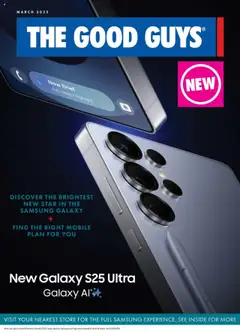 The Good Guys Catalogue from 31/03/2025 New Specials