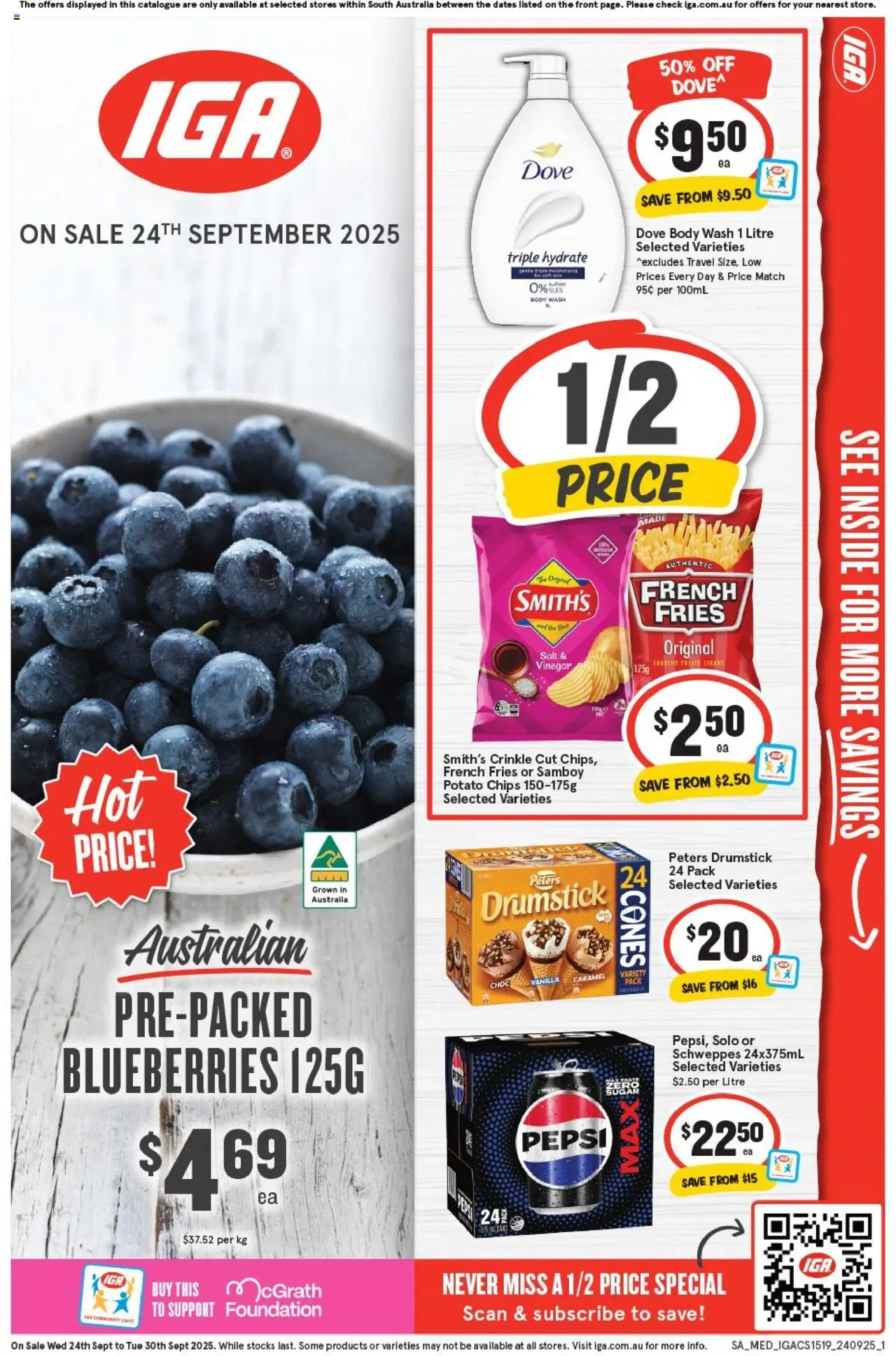 IGA catalogue valid from 24/09/2025 - Preview