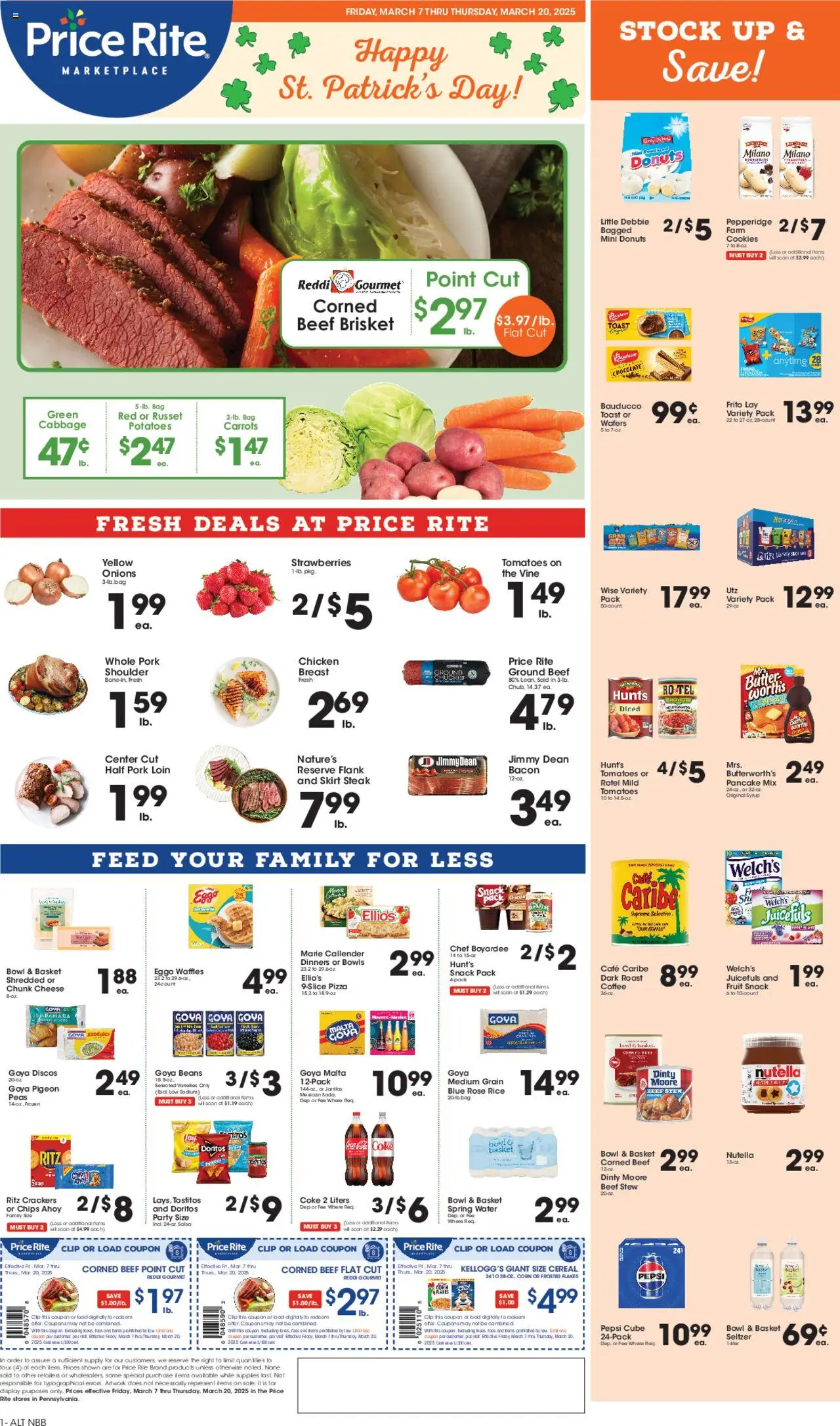 Price Rite Flyer available from 03/14/2025 >> weekly ads